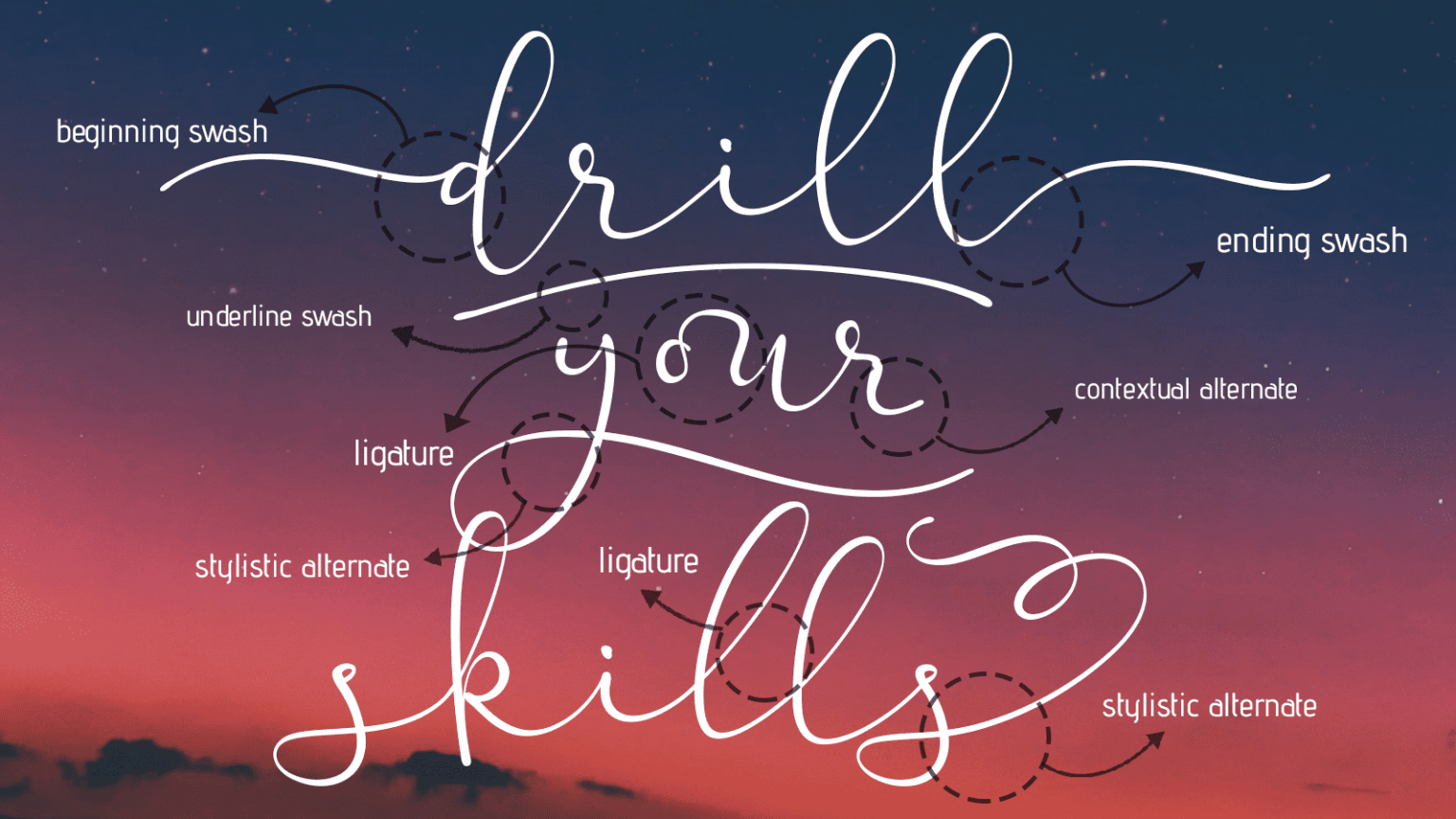 Blooming Valerian Font - Letterhanna Studio