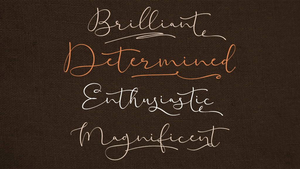 Blooming Valerian Font - Letterhanna Studio