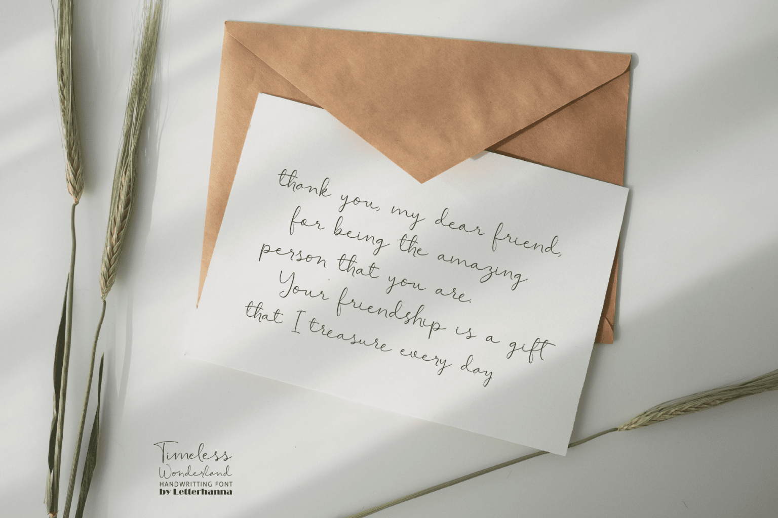 Timeless Wonderland Font - Letterhanna Studio