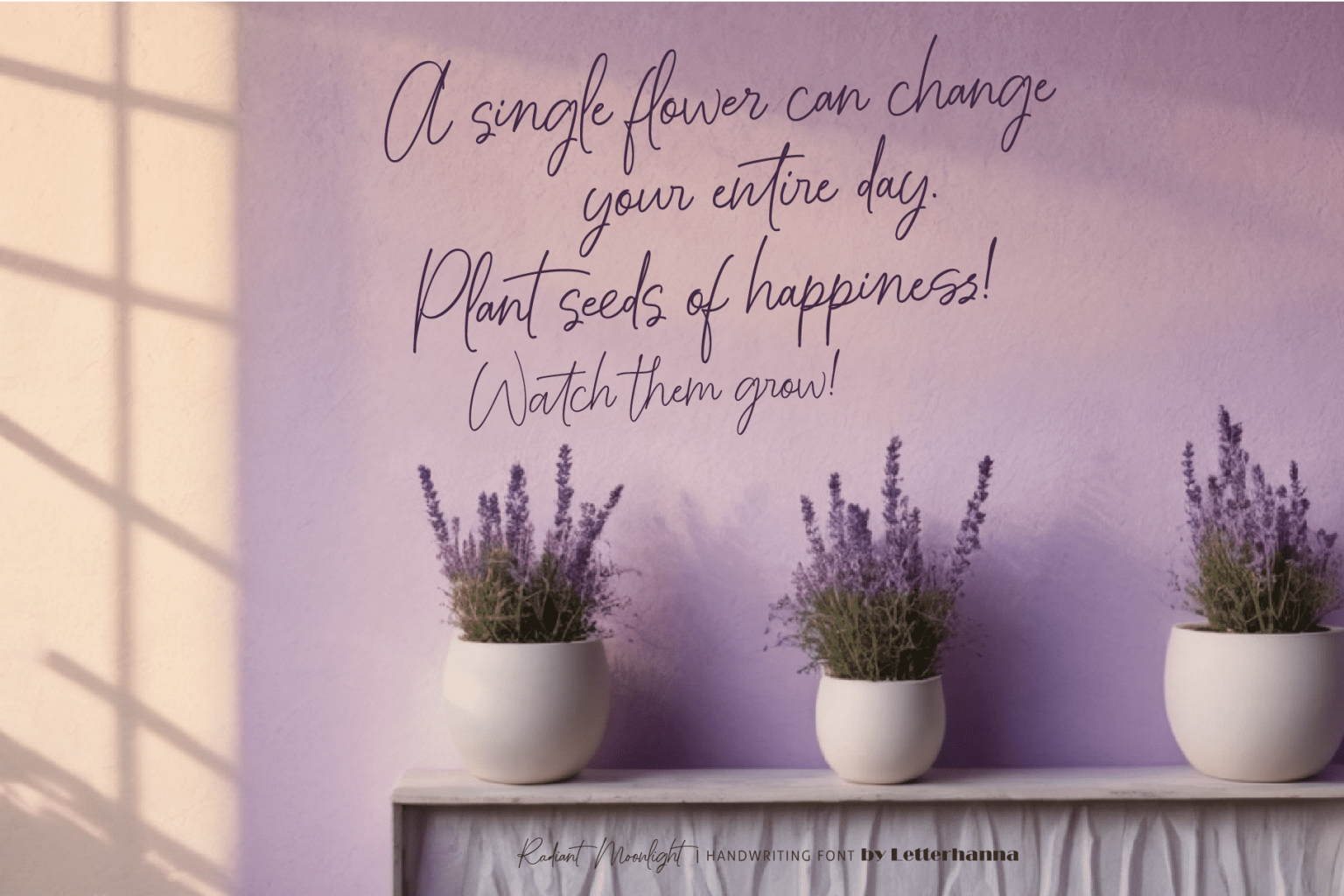Radiant Moonlight Font - Letterhanna Studio