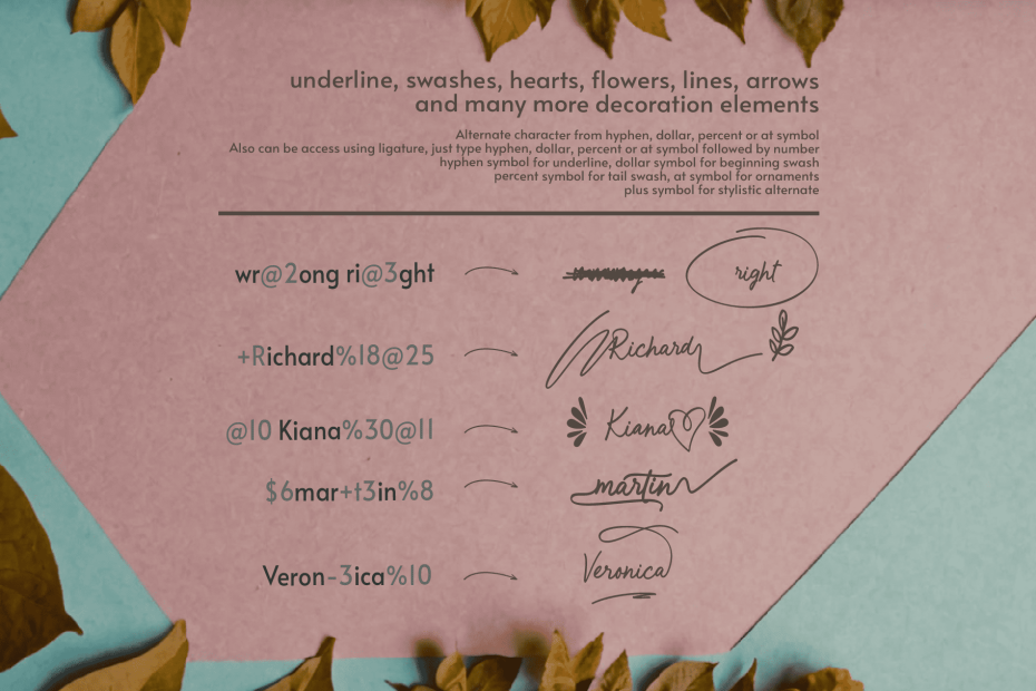 Melodious Bloom Font - Letterhanna Studio